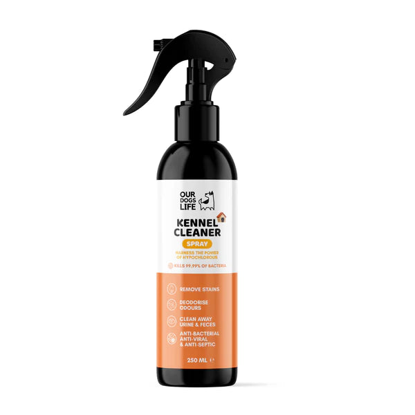 Kennel Cleaner (250ml) | Sótthreinsandi bælasprey fyrir hunda og ketti ...